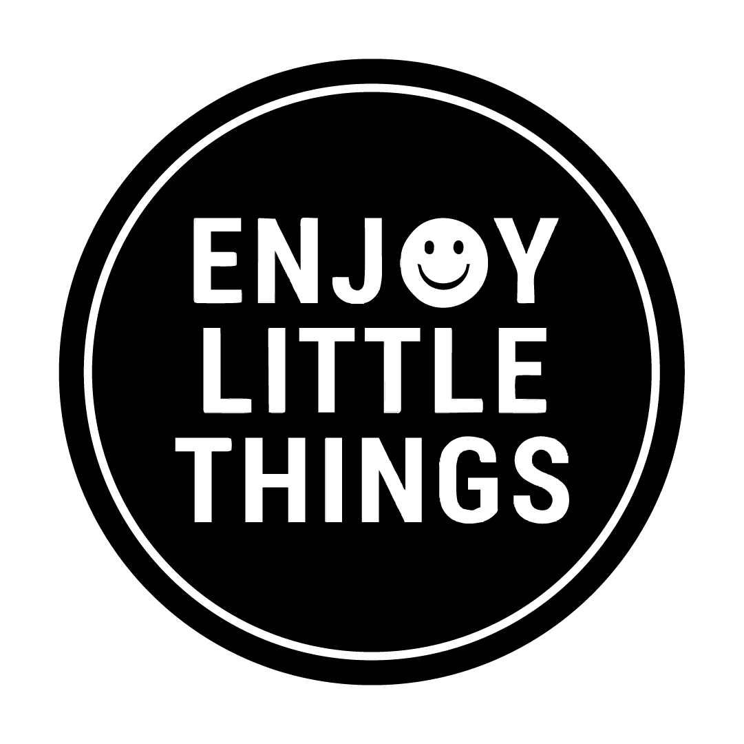 Circle Enjoy Little Things Sign (Black) - Small - Walmart.com