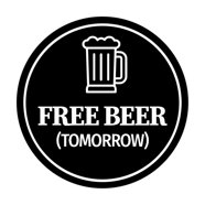 Blue Circle Sign 'Bring Your Own Water Bottle' - Medium; for Home or ...