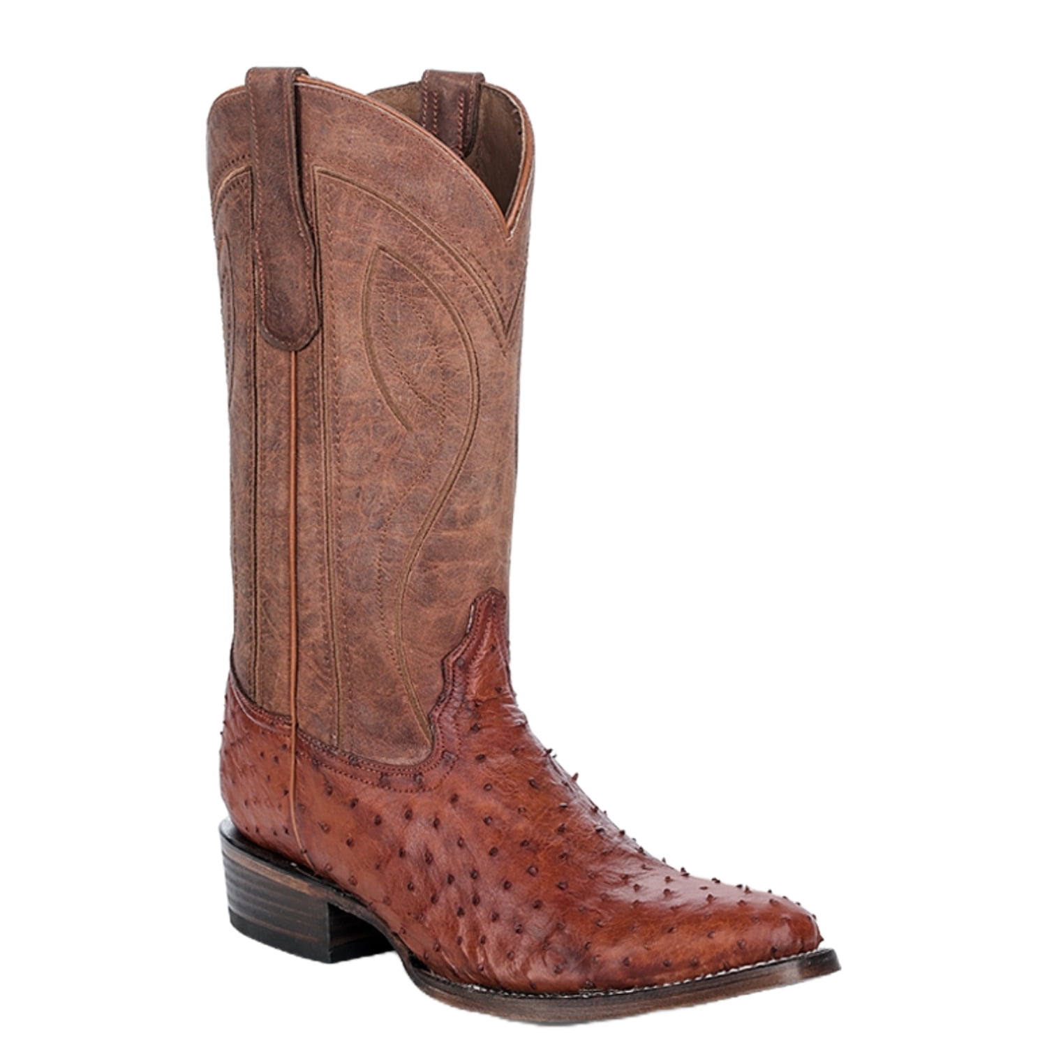 Circle G By Corral Men's Shedron Round Toe Ostrich Leather Boots L6202 ...
