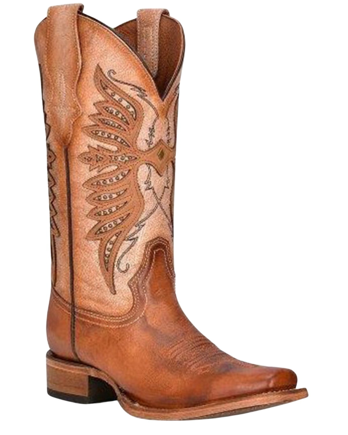 Circle G Women's Ld Western Boot Square Toe - L2056 5 1/2 M US ...