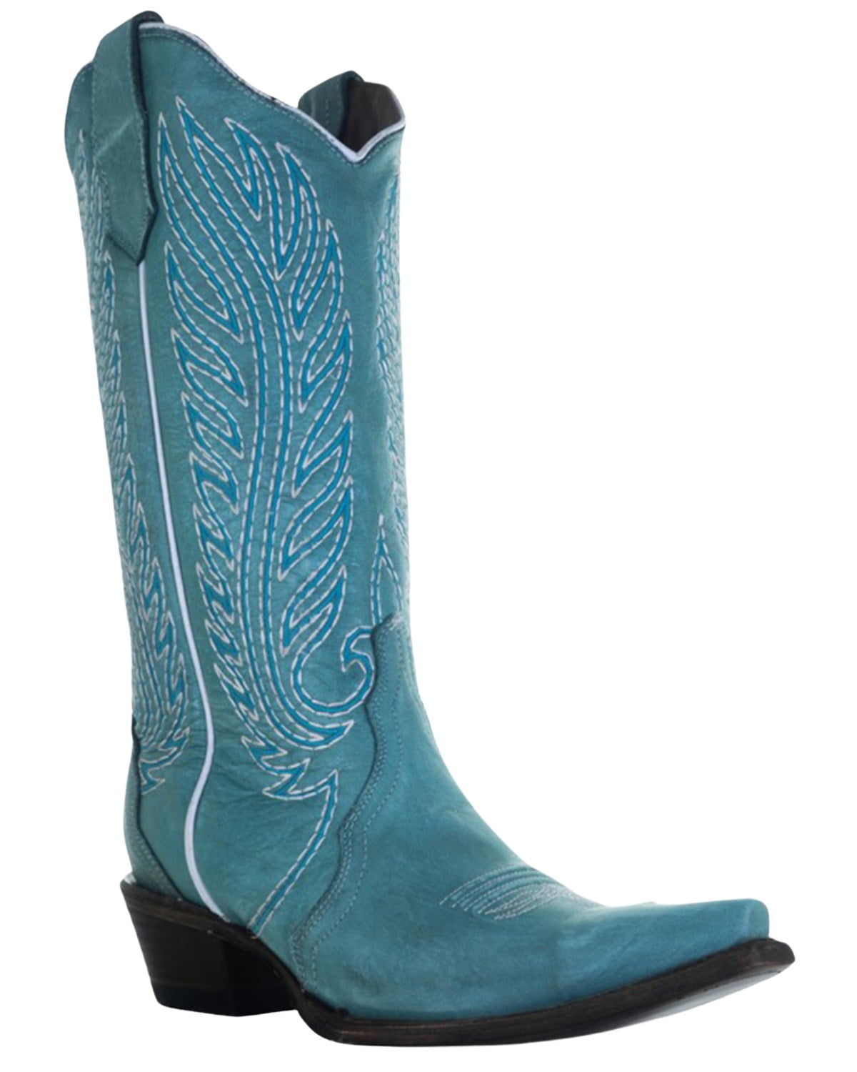 Circle G Women's Triad Western Boot Snip Toe - L6061 9 M US - Walmart.com