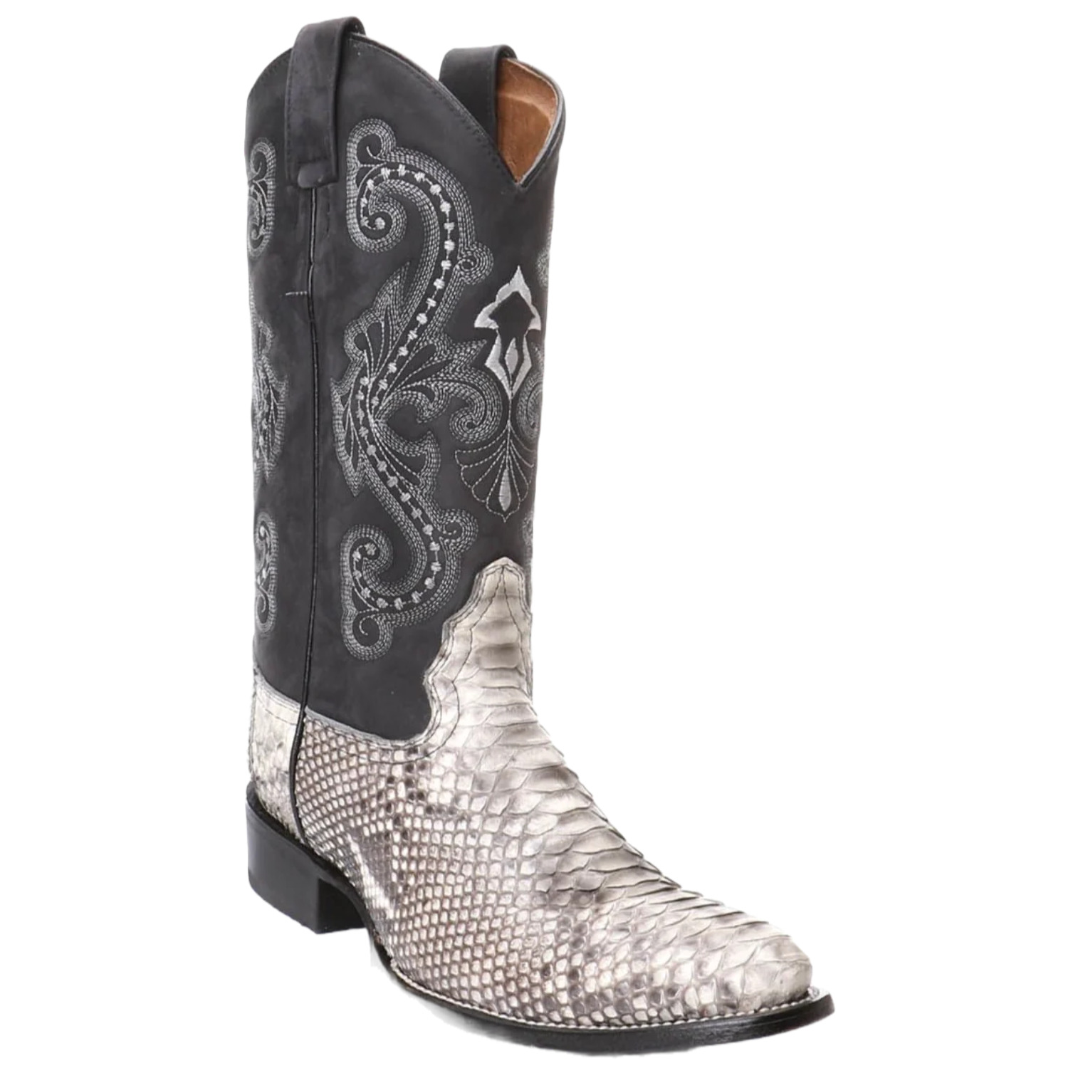Circle G by Corral Men's Natural Python Embroidery Boots L5685 ...