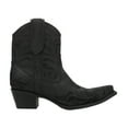 Circle G by Corral Womens Embroidered Snip Toe Zippered Cowboy Ankle ...