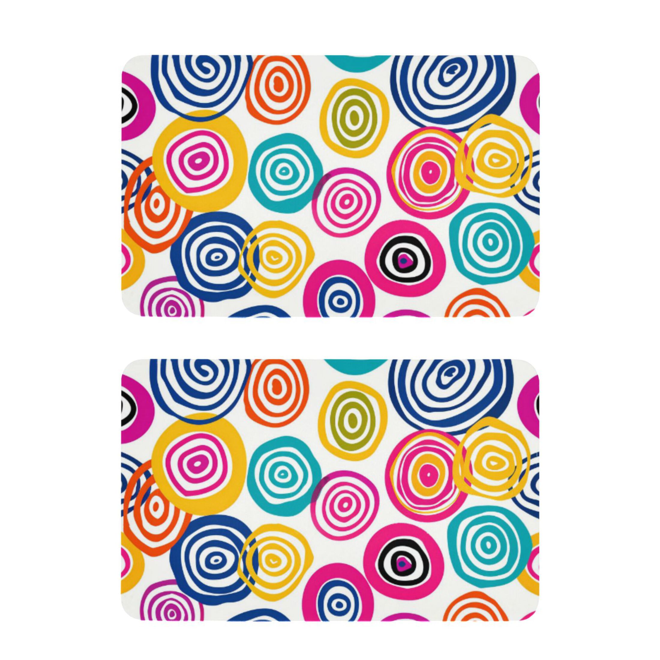 Circle Graffiti Refrigerator Magnet Stickers Square Fridge Magnetic for ...