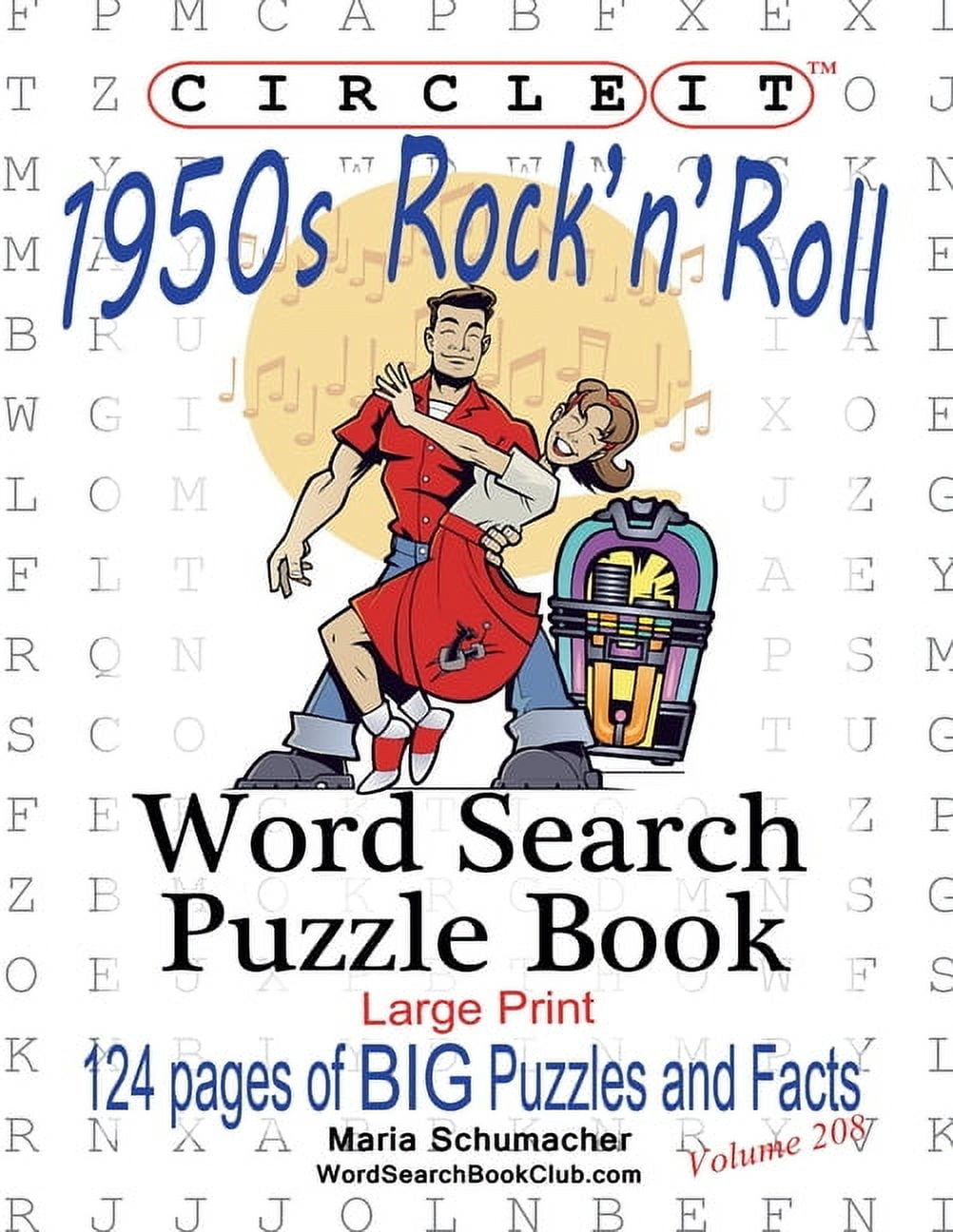 Circle It, 1950s Rock'n'Roll, Word Search, Puzzle Book, (Paperback ...