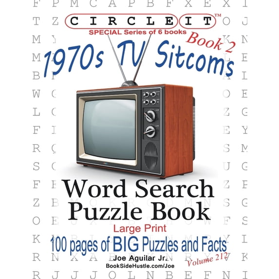 Circle It, 1970s Sitcoms Facts, Book 2, Word Search, Puzzle Book ...