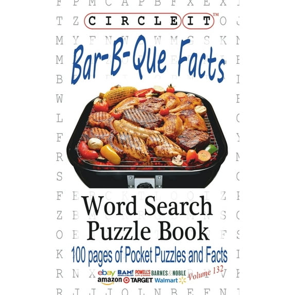 Circle It, Bar-B-Que / Barbecue / Barbeque Facts, Word Search, Puzzle ...