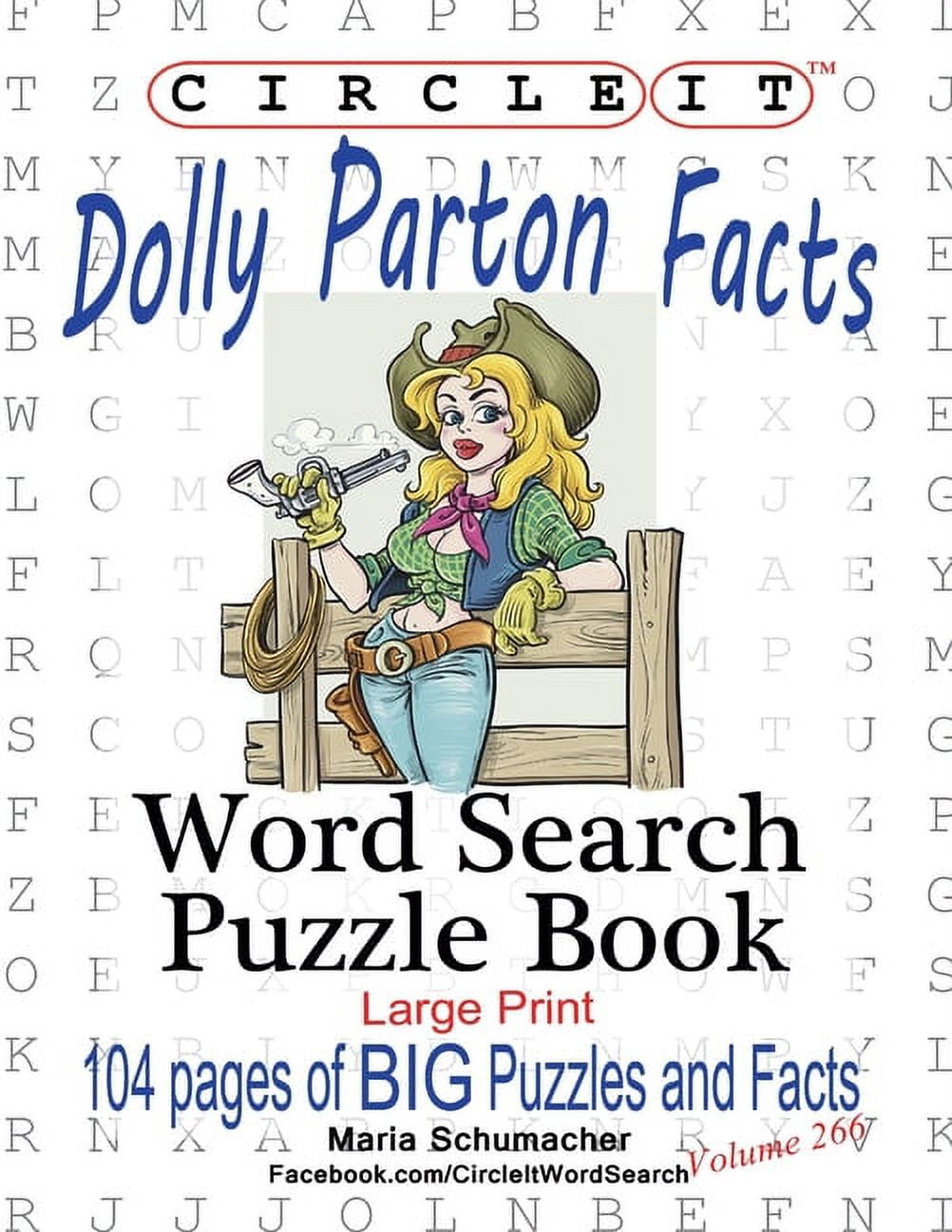 Circle It, Dolly Parton Facts, Word Search, Puzzle Book (Paperback ...