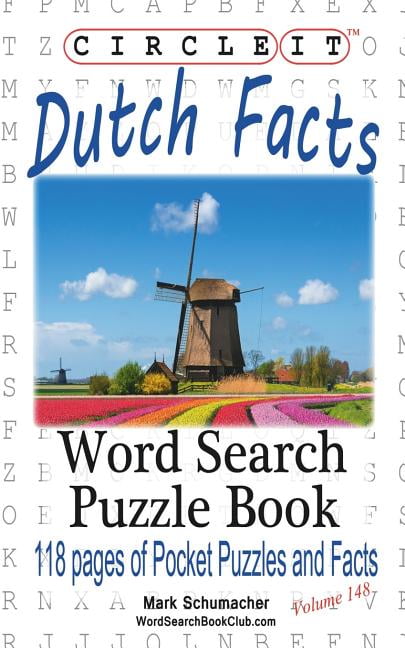 Circle It, Dutch Facts, Word Search, Puzzle Book (Paperback) - Walmart.com