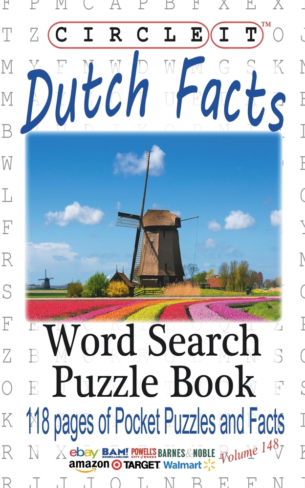 Pre-Owned Circle It, Dutch Facts, Word Search, Puzzle Book (Paperback ...