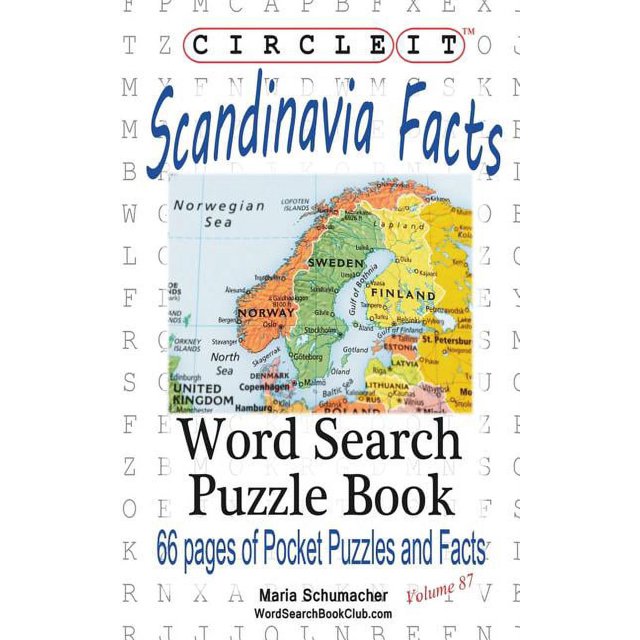 Circle It, Scandinavia Facts, Word Search, Puzzle Book (Paperback ...