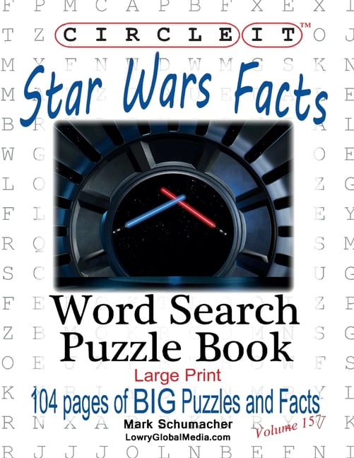 Circle It, Star Wars Facts, Word Search, Puzzle Book, (Paperback ...