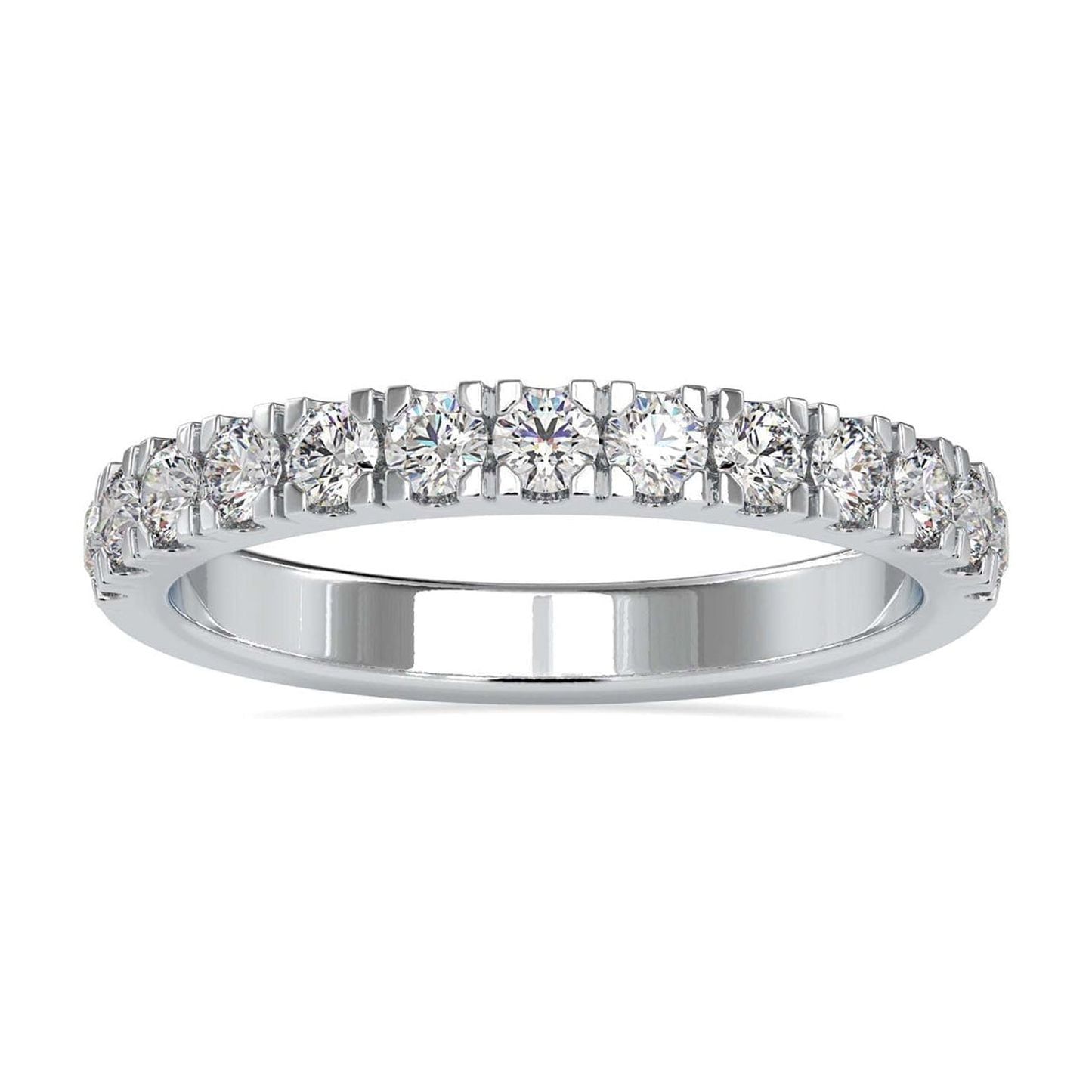 Circle Jewel 1.5 Ct Round Cut Minimalist Engagement Ring for Women ...