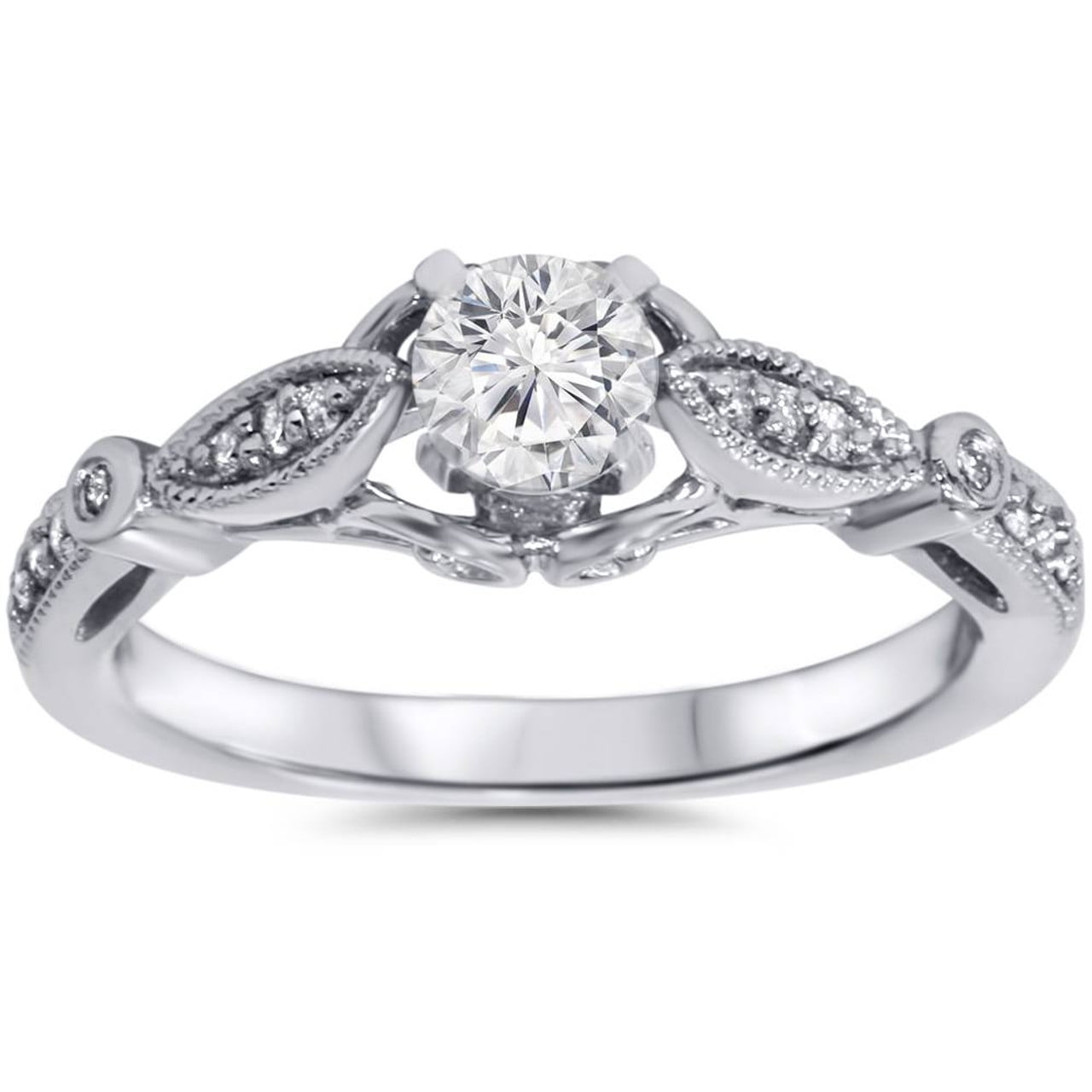 Circle Jewel Opulent 1 Ct Round Cut Diamond Birthday Rings - Lab ...