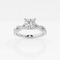Cloud Jewel 2.1 Ct Marquise Cut Diamond Ring - White Diamond Engagement ...