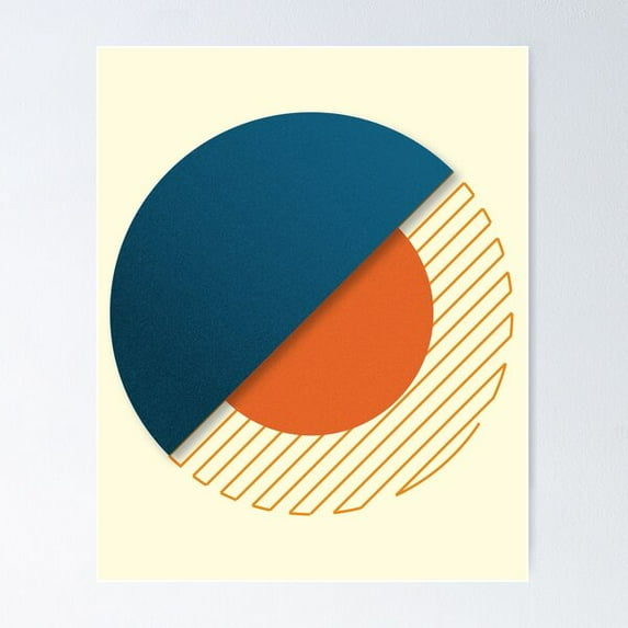 Circle Line Art, Minimalist Art, Simple Art Poster Wall Art, Modern ...