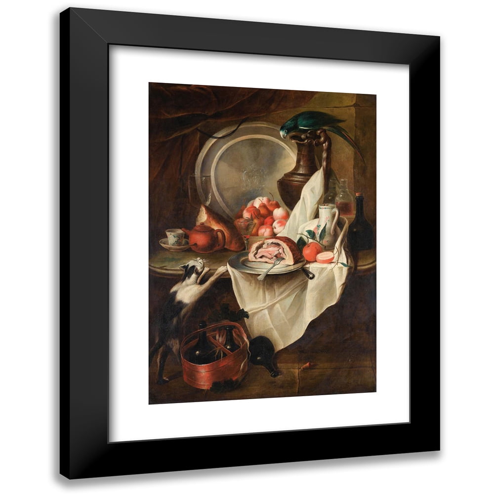 Circle Of Alexandre-François Desportes 14x18 Black Modern Framed Museum ...
