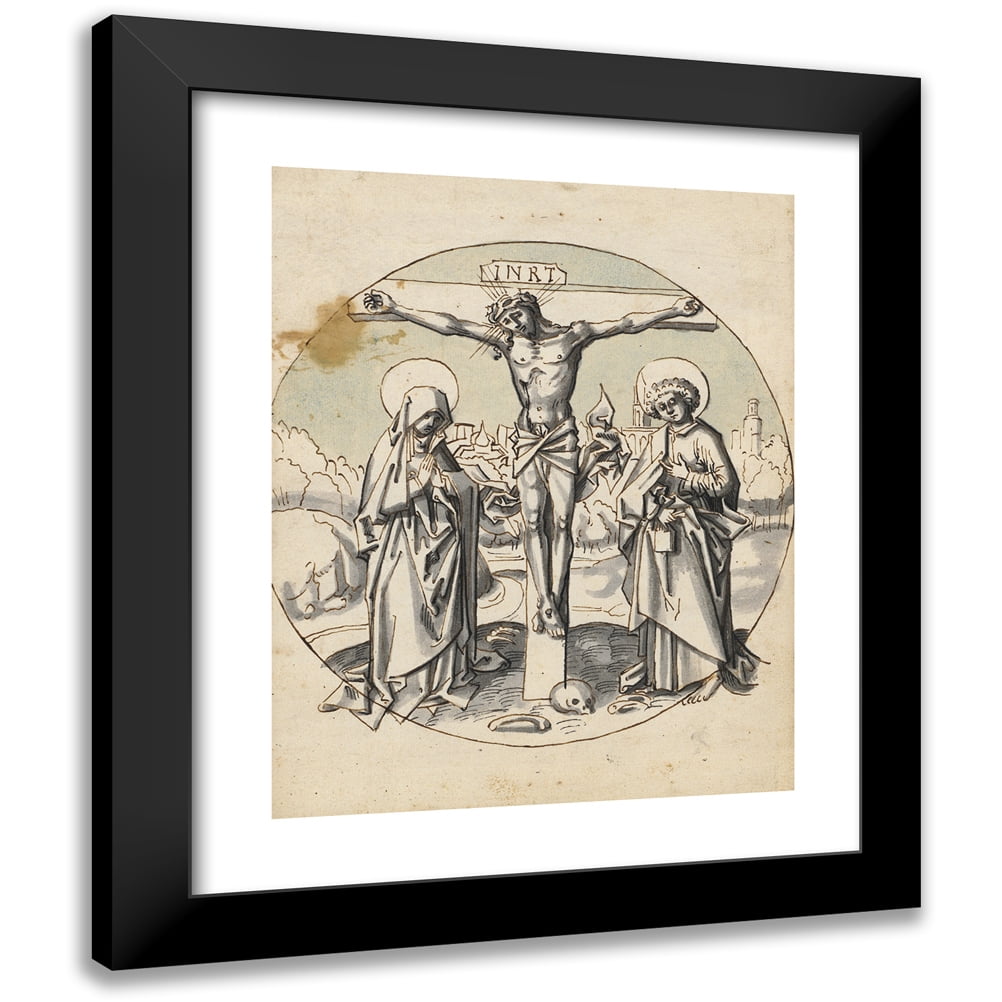 Circle Of Hans Holbein The Elder 15x18 Black Modern Framed Museum Art ...