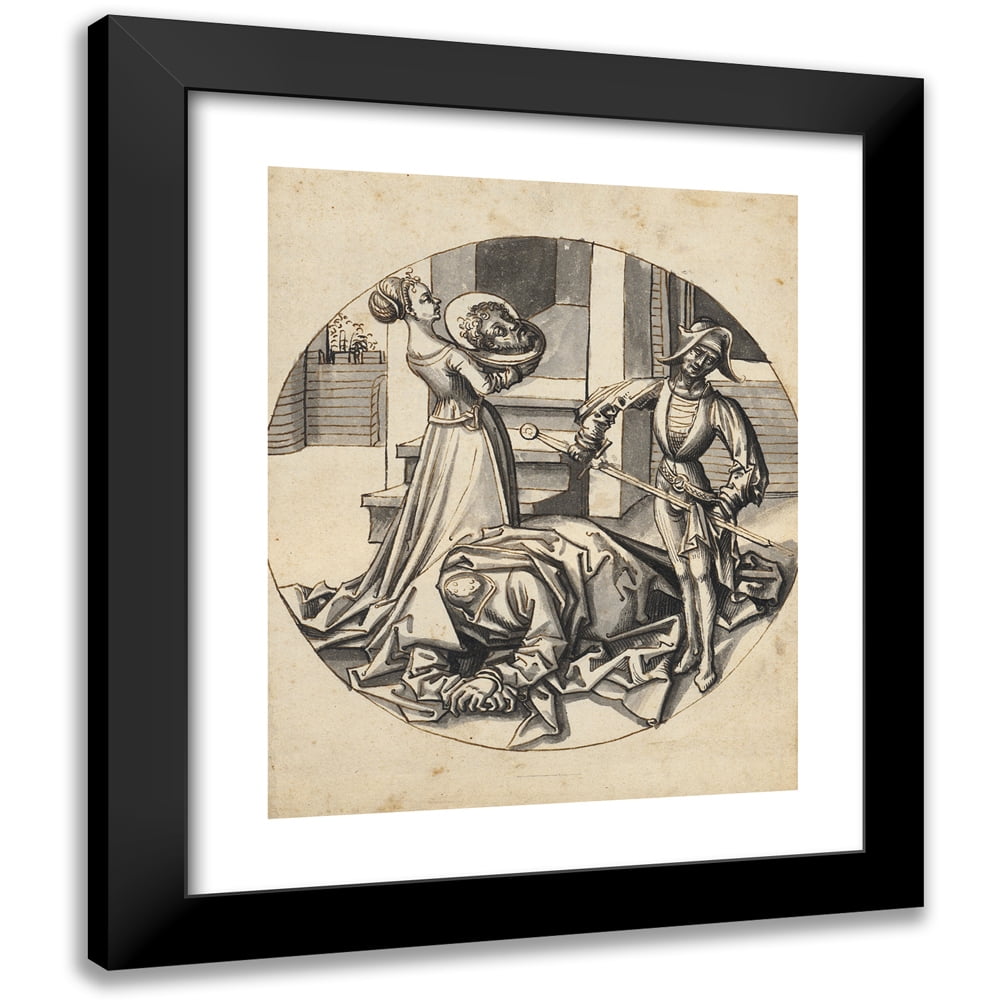 Circle Of Hans Holbein The Elder 15x18 Black Modern Framed Museum Art ...