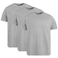 Circle One Men's Crew-Neck T-Shirts For Men 3-Pack - Heather Gray ...
