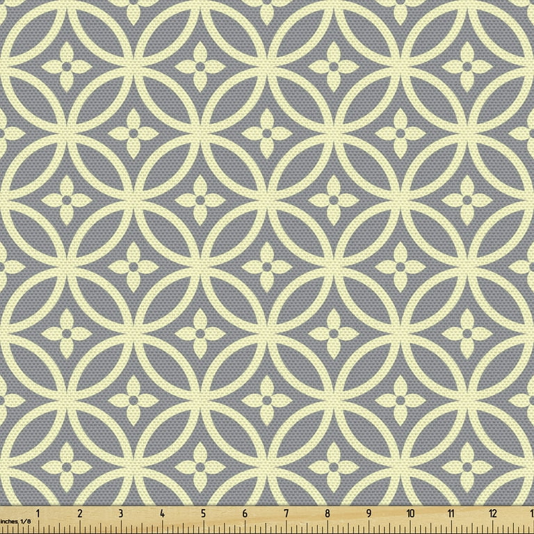 quatrefoil pattern fabric
