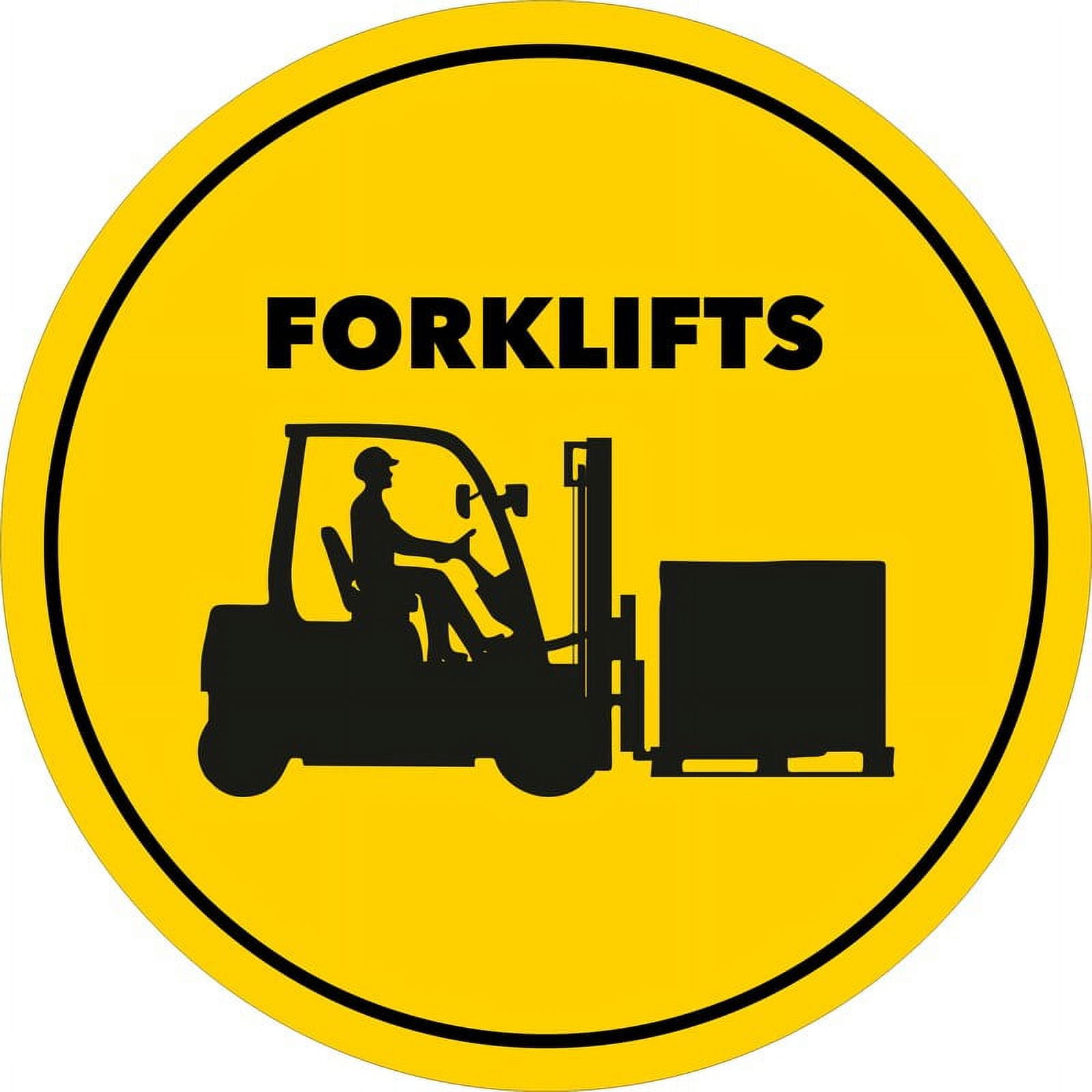 Circle Plus Forklifts Wall or Door Sign Easy Installation Office ...