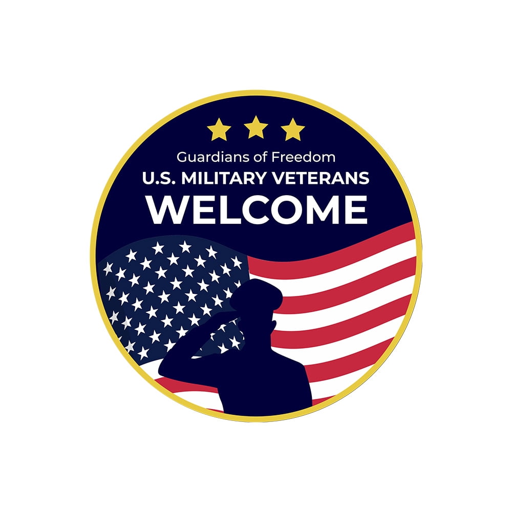 Circle Plus Guardians of Freedom: U.S. Military Veterans Welcome Door ...