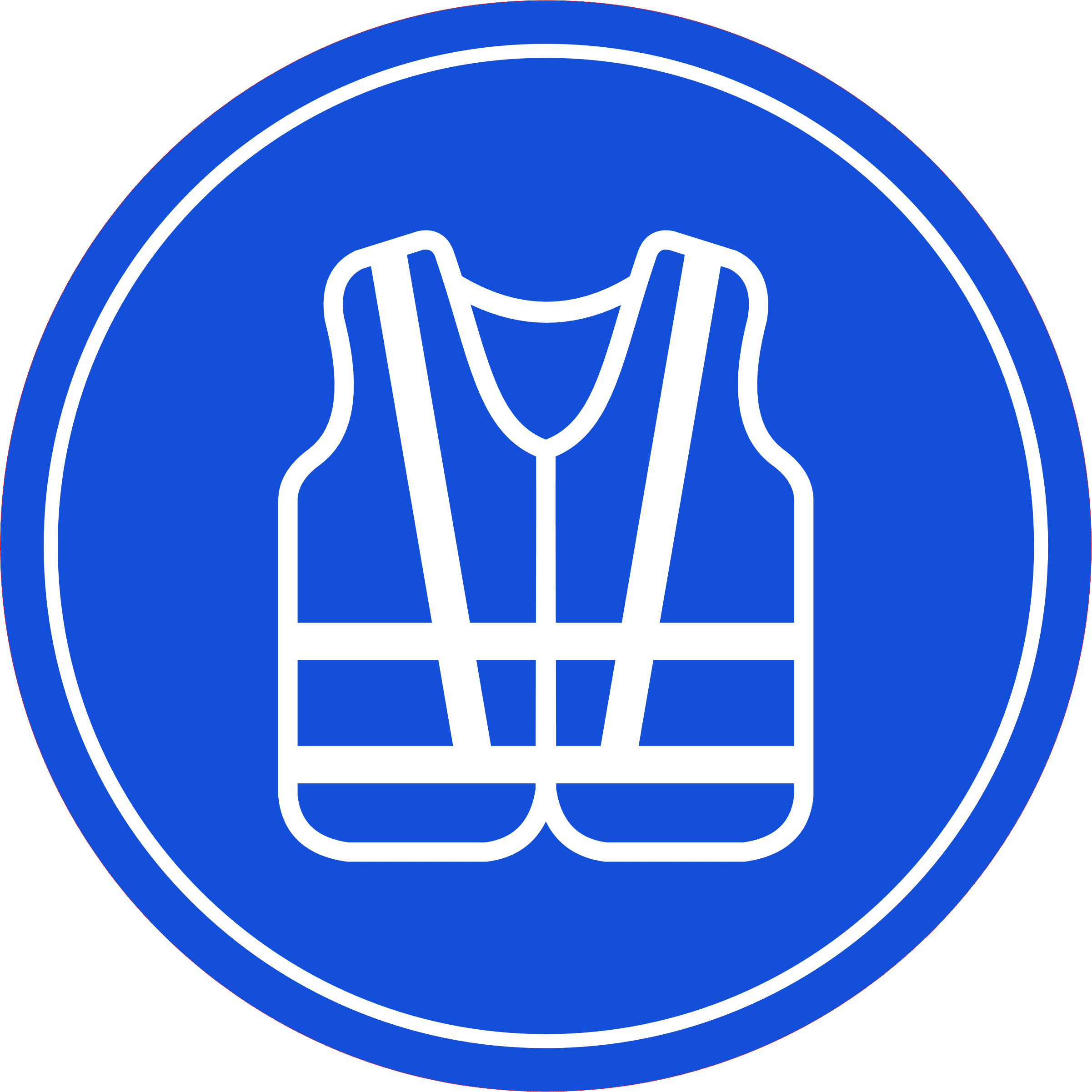 Circle Plus Safety Vest Wall or Door Sign | Easy Installation | Health ...