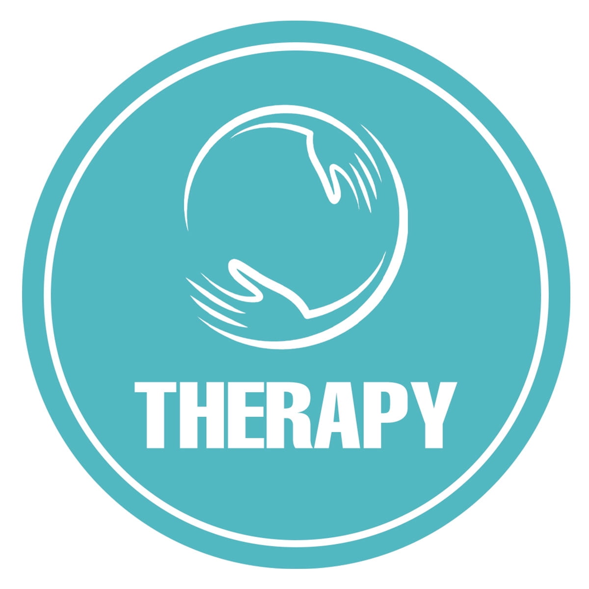 Circle Plus Therapy Wall or Door Sign | Easy Installation | Business ...