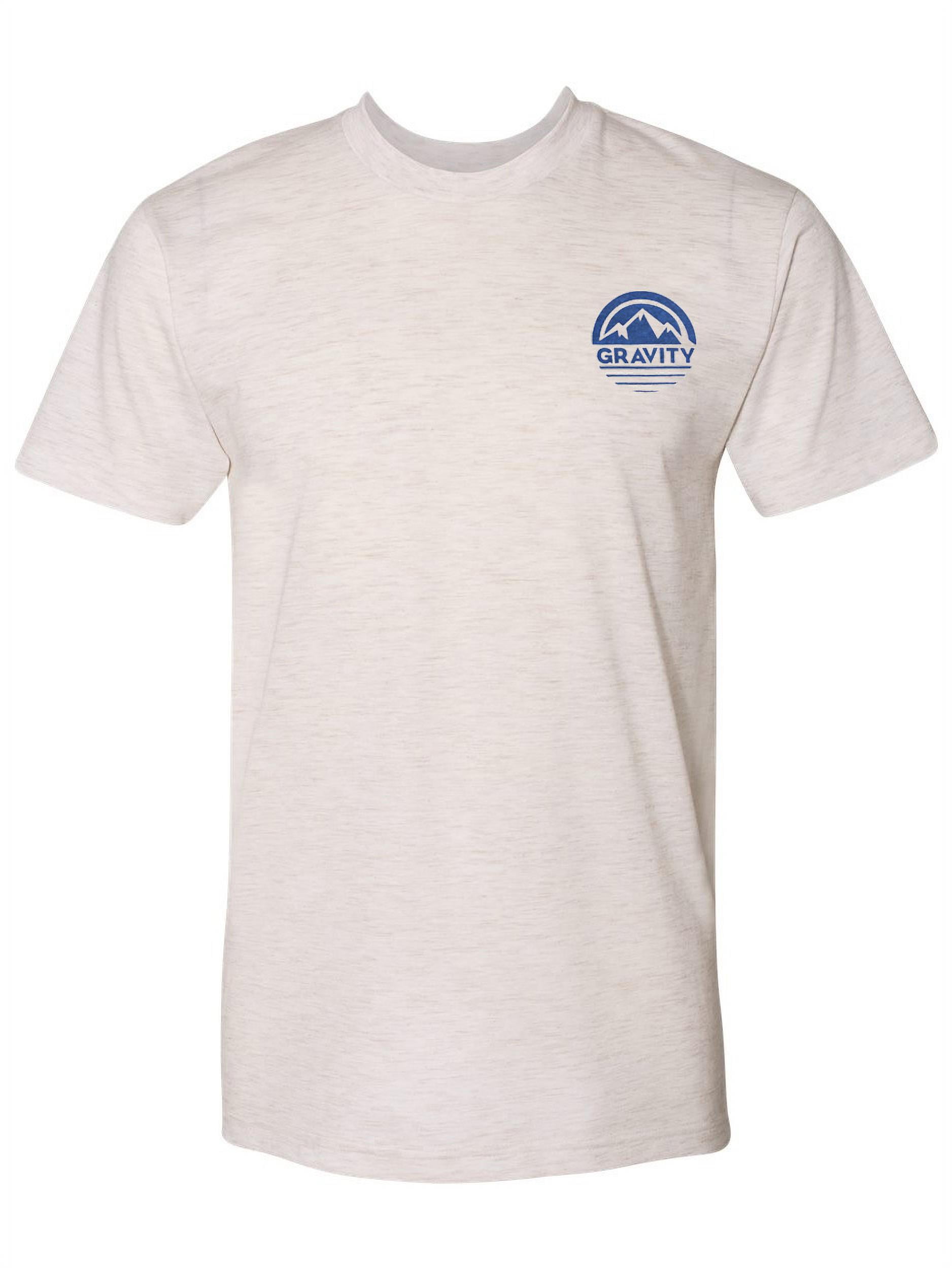 Circle Pocket Logo Triblend Track T-Shirt - Oatmeal - Royal Logo - X ...