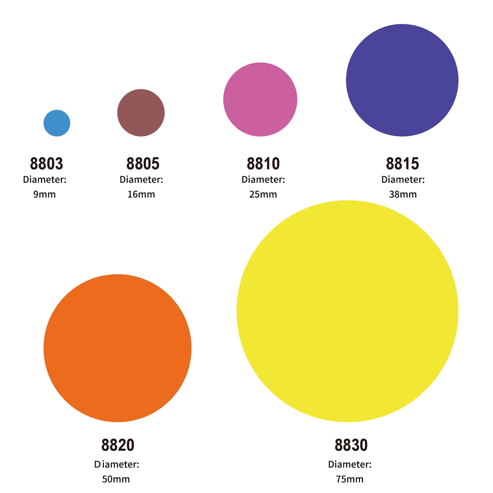 Circle Punch,Different Size Of Puncher Different Size Punch Scrapbook ...