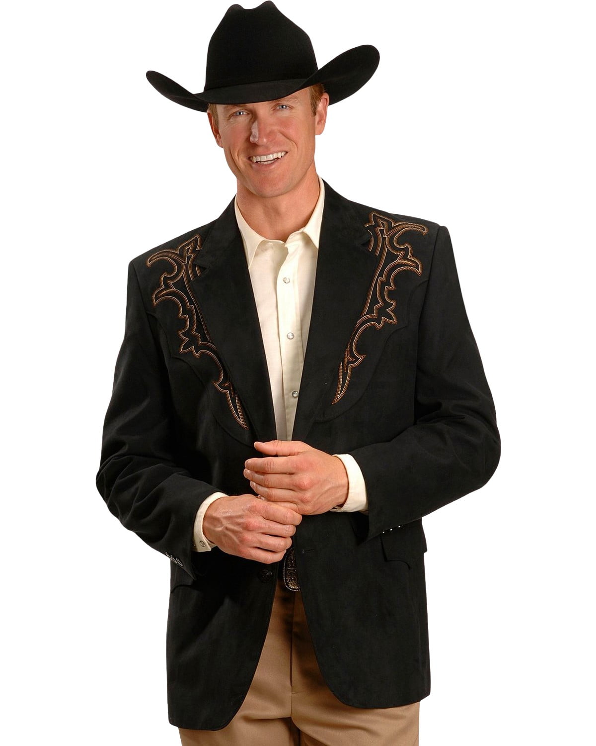 Circle S Jacket Mens Galveston Boot Stitch Yoke Long Sleeve CC6525A ...