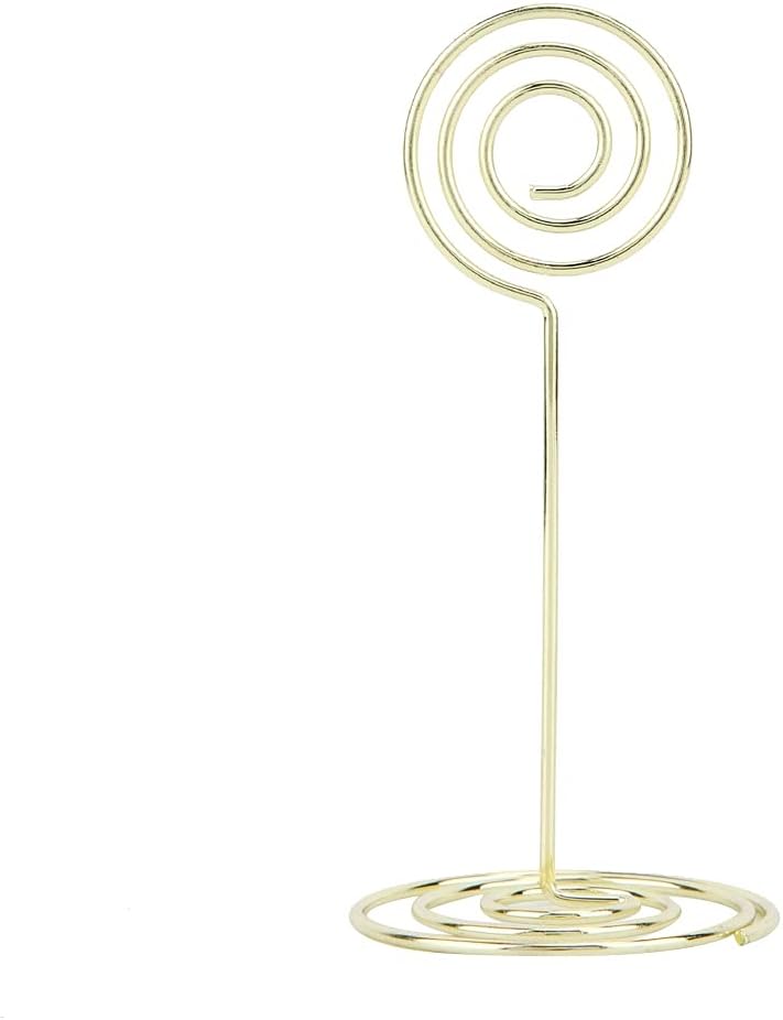 Circle Shape Table Number Clip, Name Card Stand Paper Note Mini Place ...