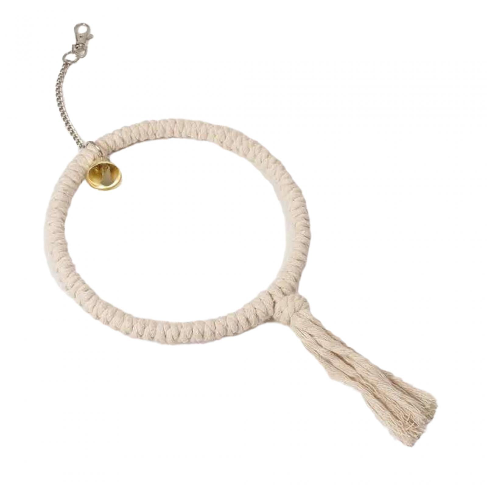 Circle Stand Parrot Cotton Rope Parrot Toy Boredom Breaker Chew Perches ...