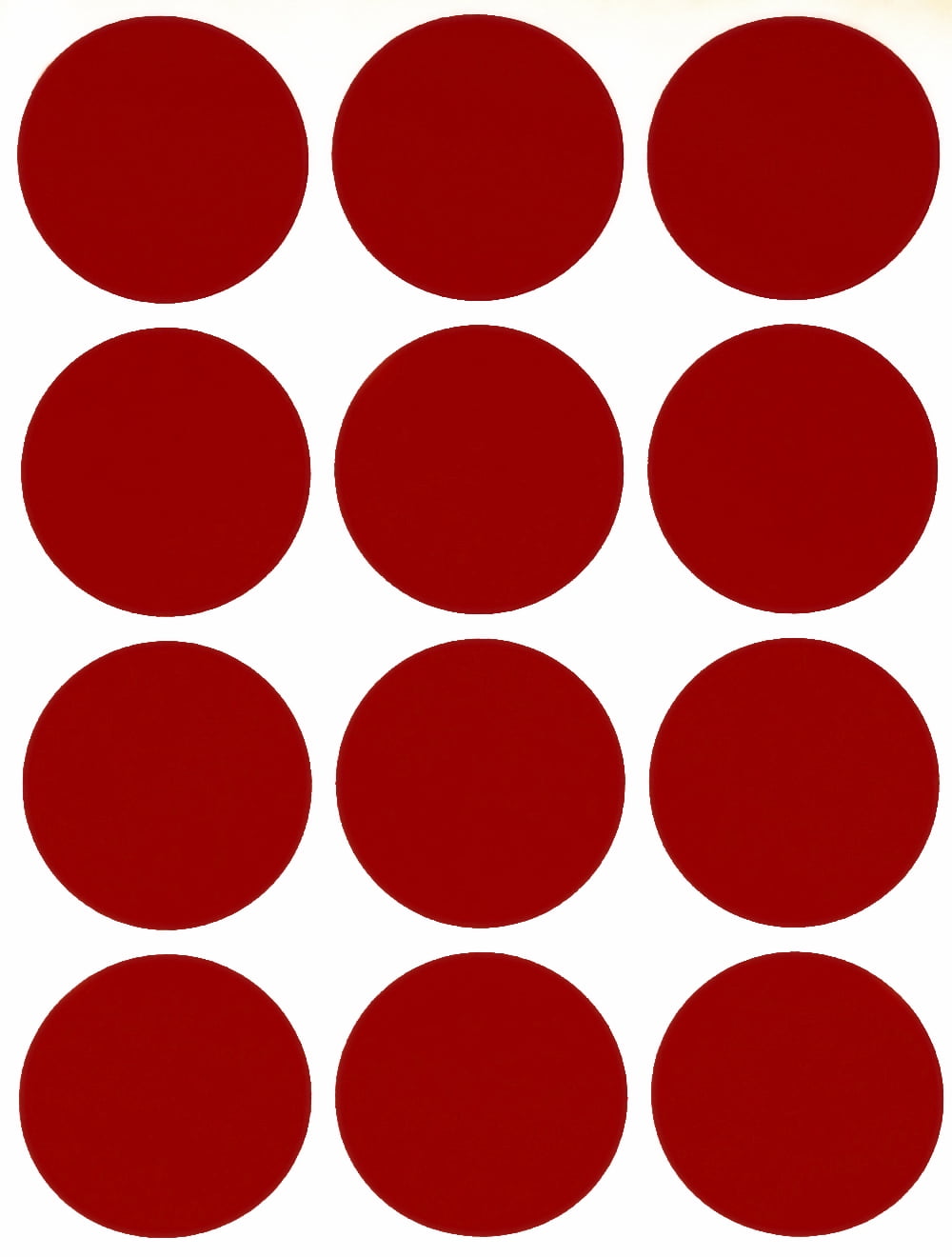 Circle Sticker Dots 1.5 inch Color-Coding Stickers for Labeling 38mm (3 ...