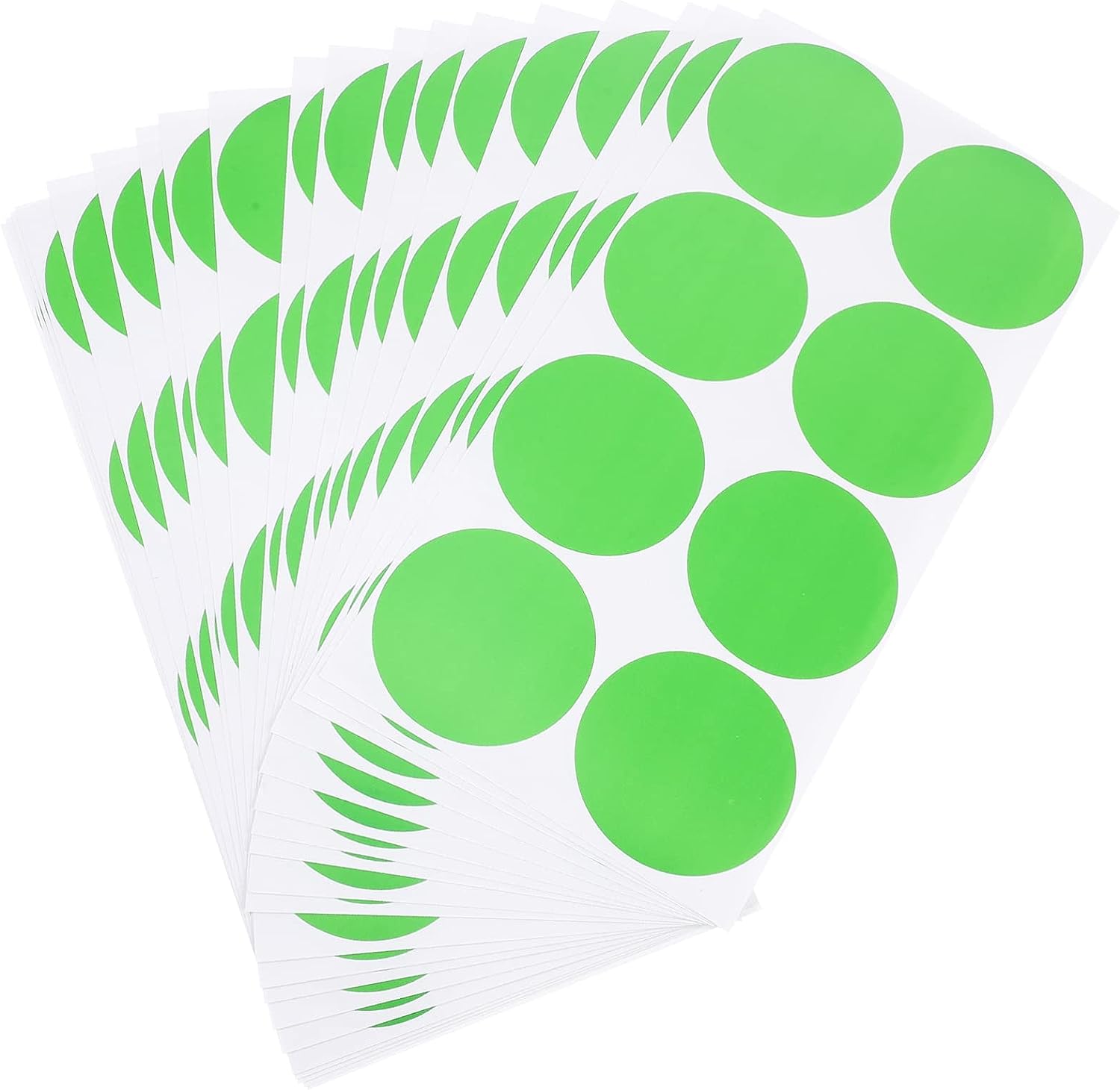Circle Stickers Circle Stickers 20 Sheets Round Color Coding Labels ...