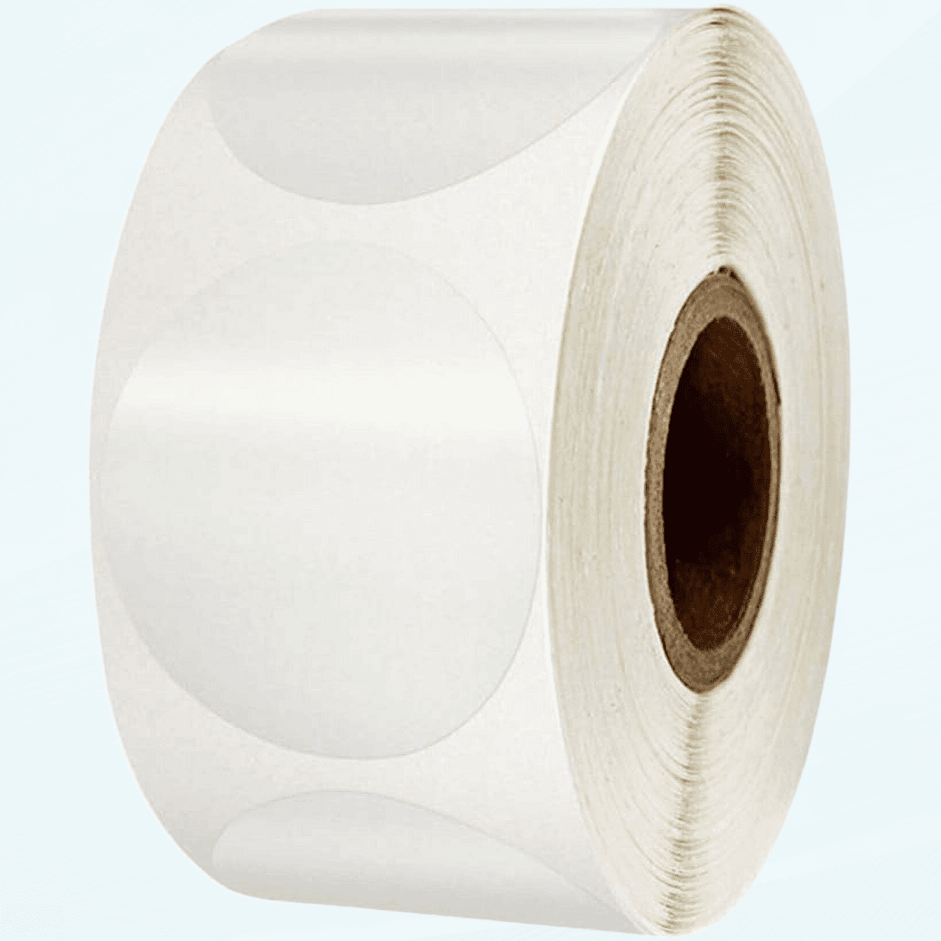 Circle Stickers 500pcs Clear Transparent Round Stickers Envelope Sealer ...