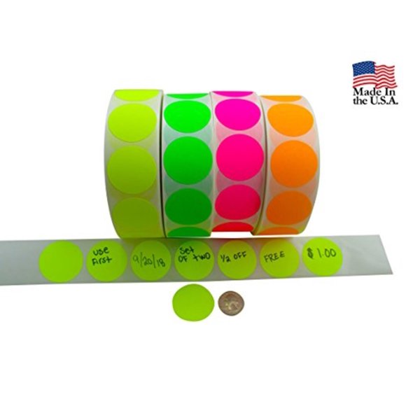 Colorful Circle Stickers