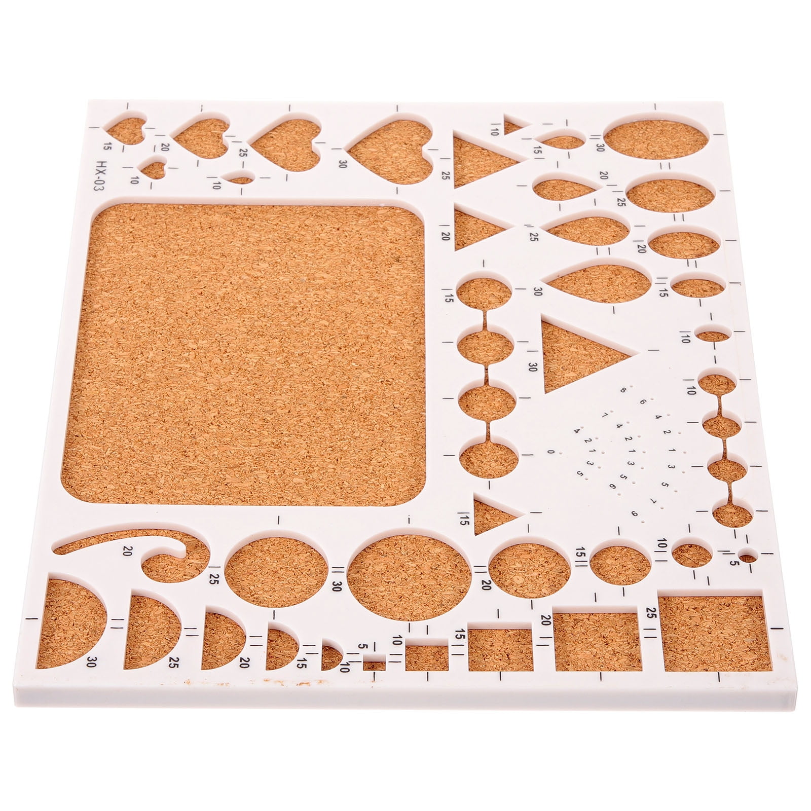 Circle Template Board Paper Quilling Mold Paper Quilling Template Board ...