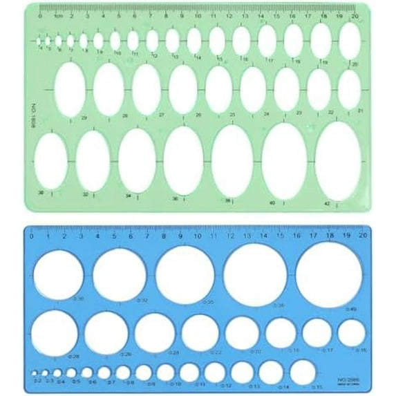 Circle Template Circle Stencil Circle Template for Drawing Round ...