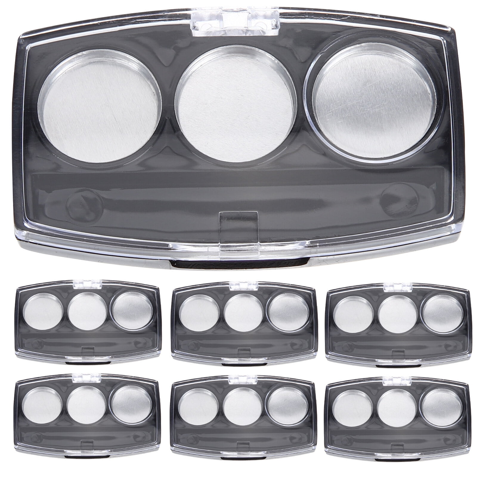 Circle Tray Pallets Empty Lipstick Pans Eyeshadow Storage Case ...