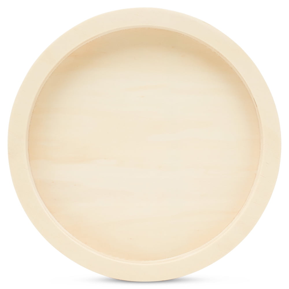 Circle Wood Panel 12-1/8 inch Diameter, Pack of 3 Round Canvas Boards ...