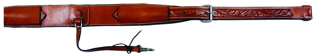 Circle Y 3 Floral Flank Cinch Set Walnut Oil - Walmart.com