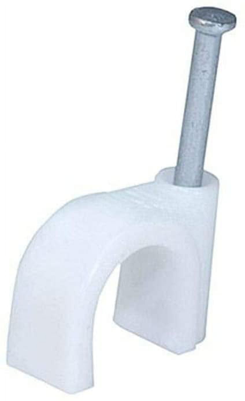 Circle cable clips with steel nail, 20mm, 100pcs/Pack - Walmart.com