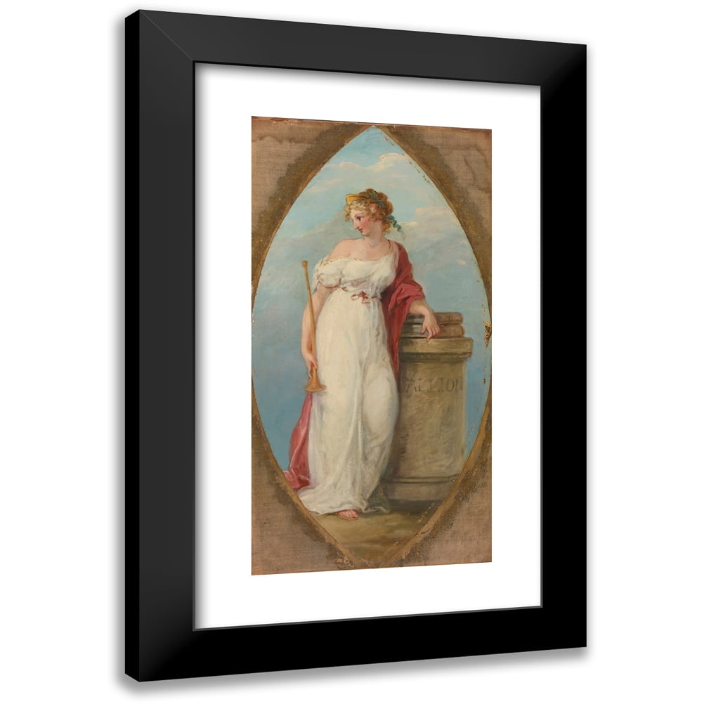 Circle of Angelica Kauffmann 14x24 Black Modern Framed Museum Art Print ...