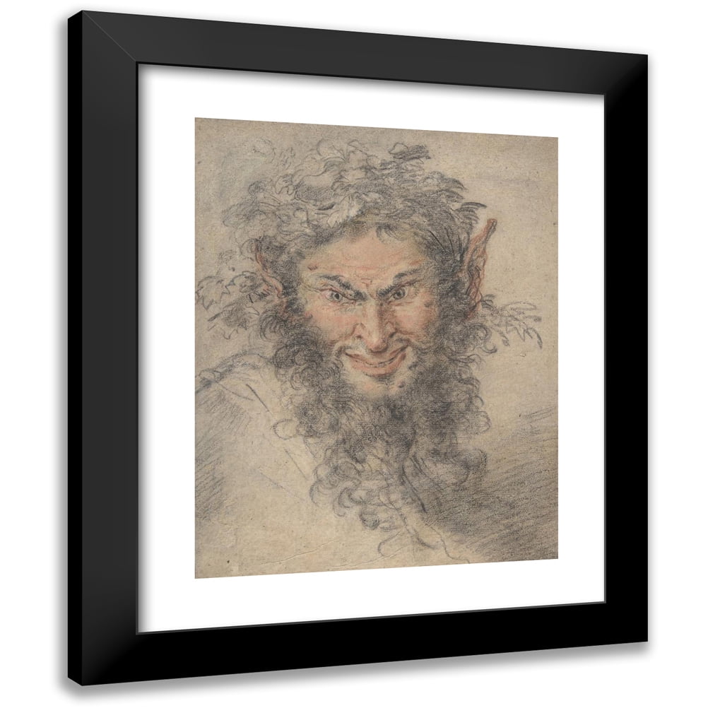 Circle of Antoine Watteau 12x14 Black Modern Framed Museum Art Print ...