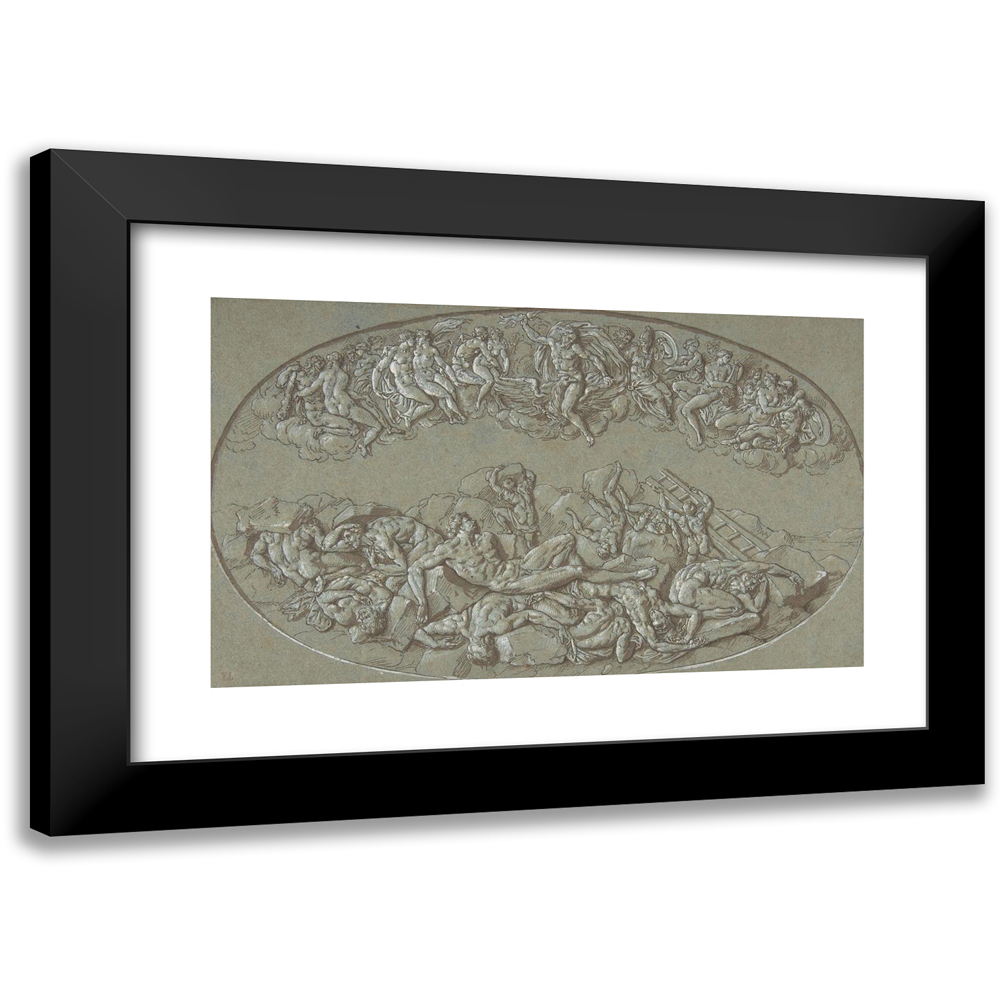 Circle of Bernard Picart 18x12 Black Modern Framed Museum Art Print ...