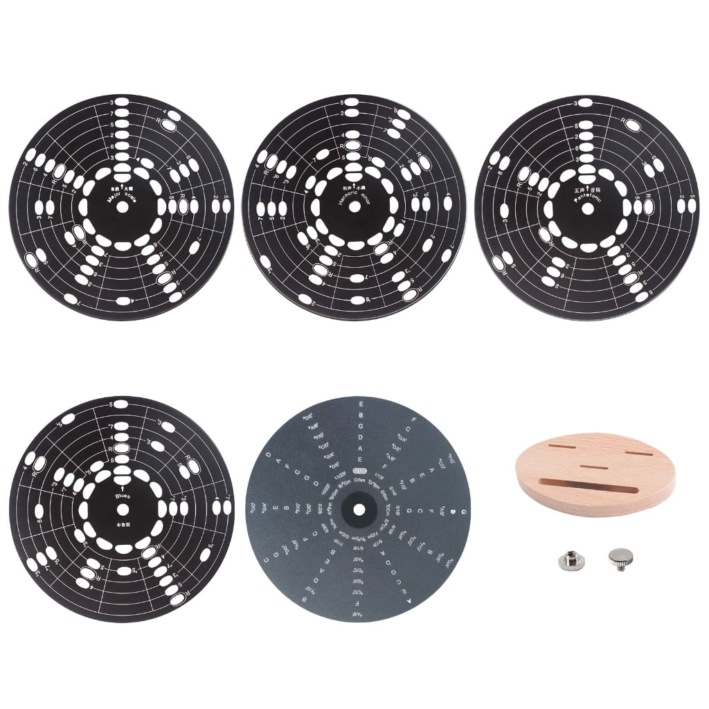 Circle of Fifths Wheel Aluminium Alloy Circle Wheel Music Theorys ...