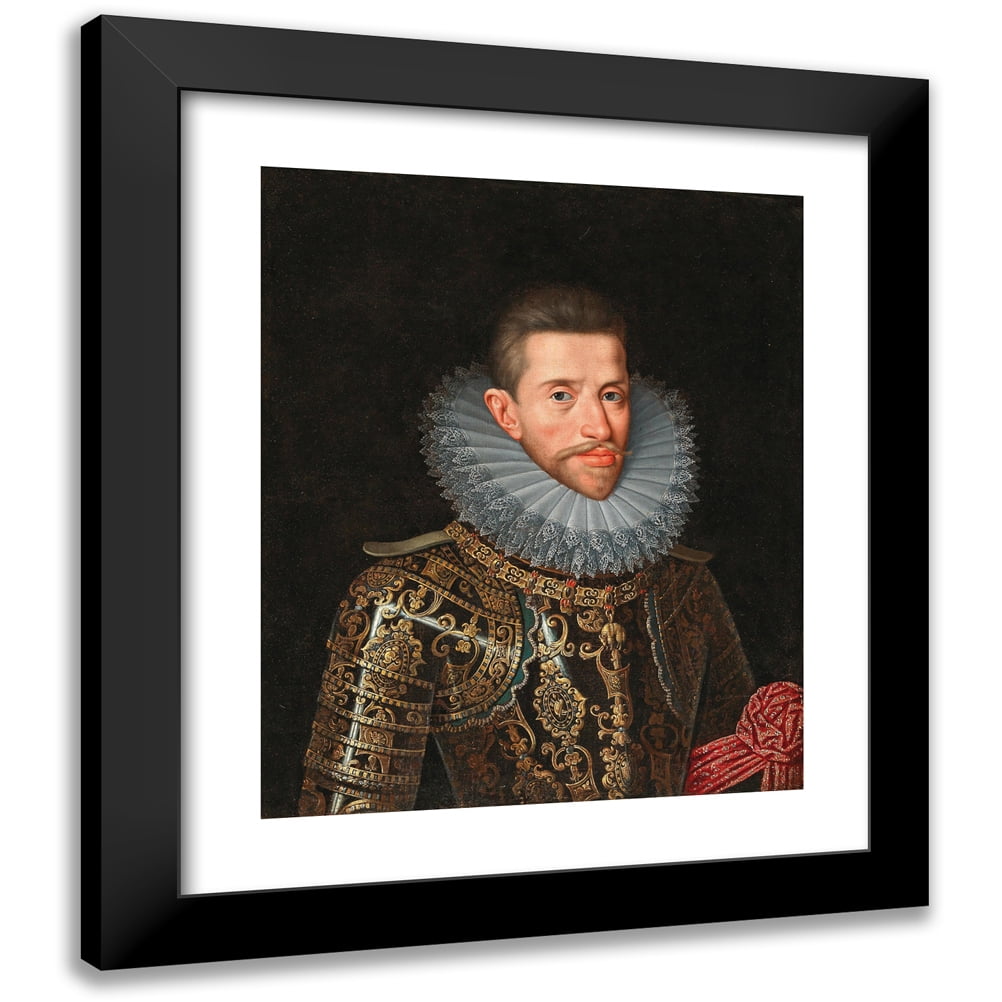 Circle of Frans Pourbus II 15x18 Black Modern Framed Museum Art Print ...