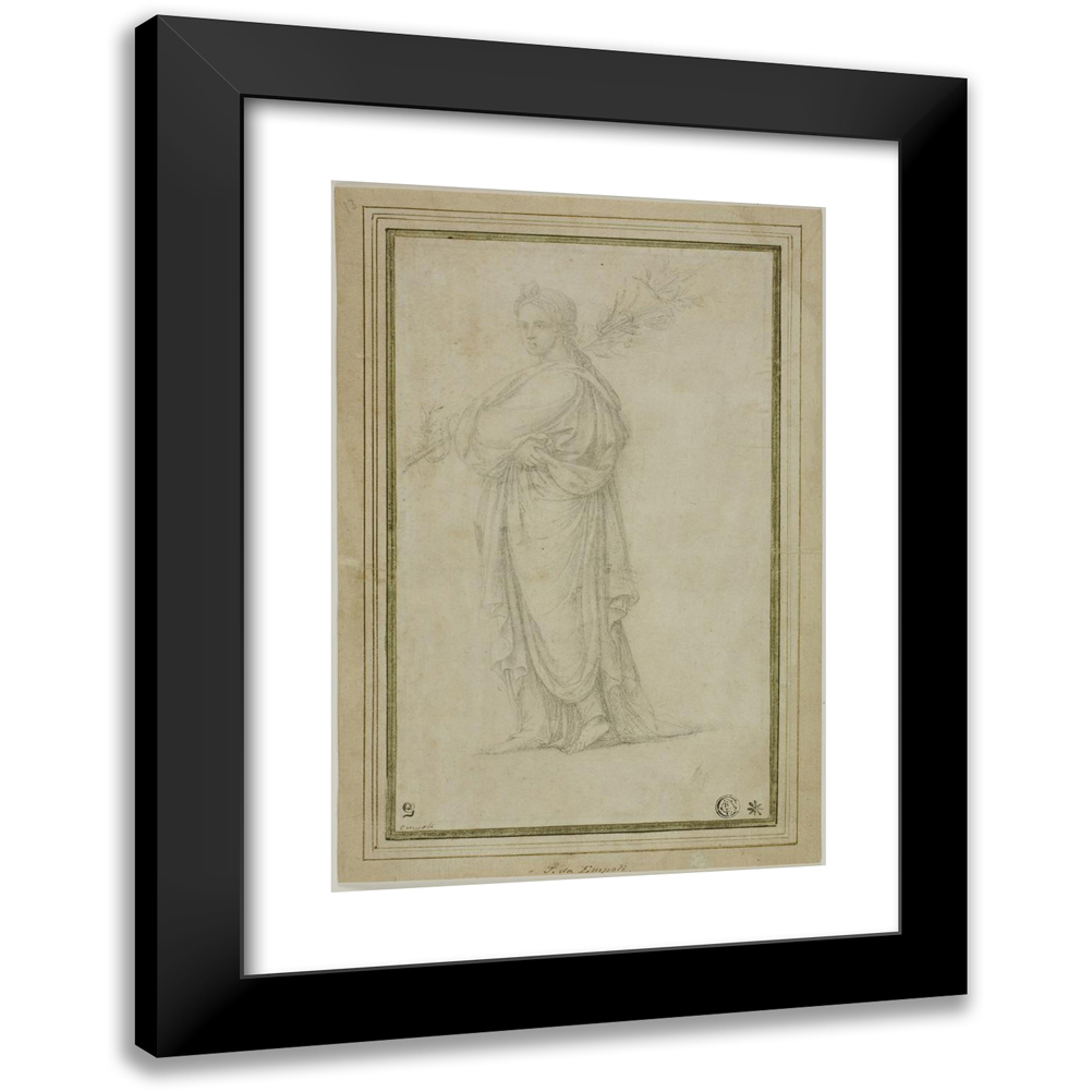 Circle of Girolamo Sellari 11x14 Black Modern Framed Museum Art Print ...